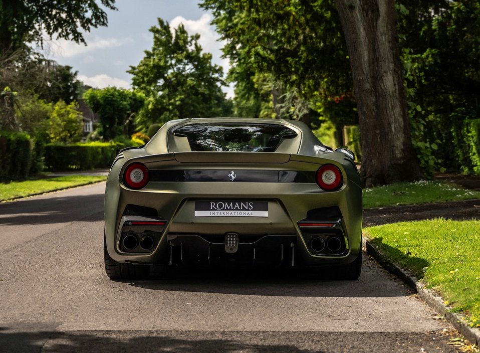 Used Ferrari F12 TDF 'Il Mostro' for sale | Verde Masoni Matte
