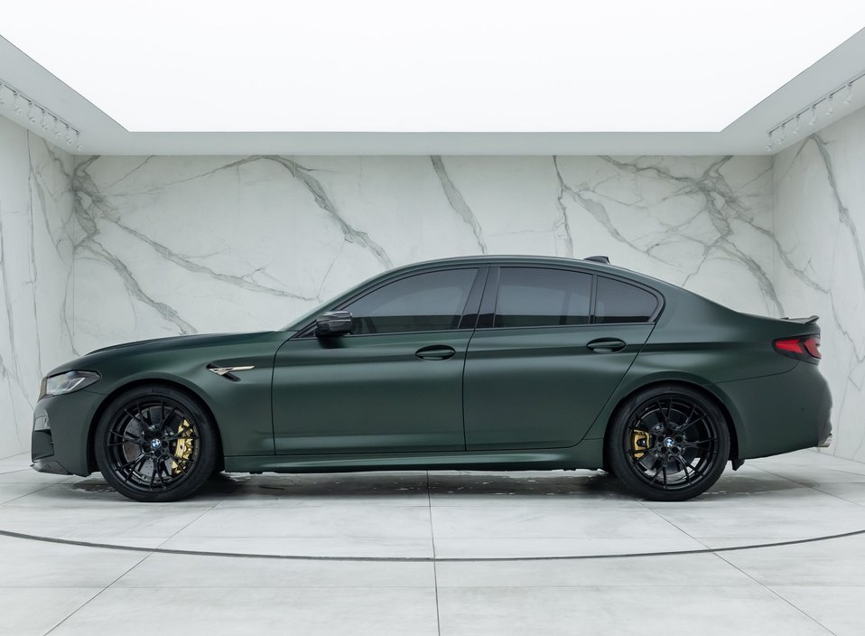 Used BMW M5 CS for sale | Individual Frozen Deep Green Metallic