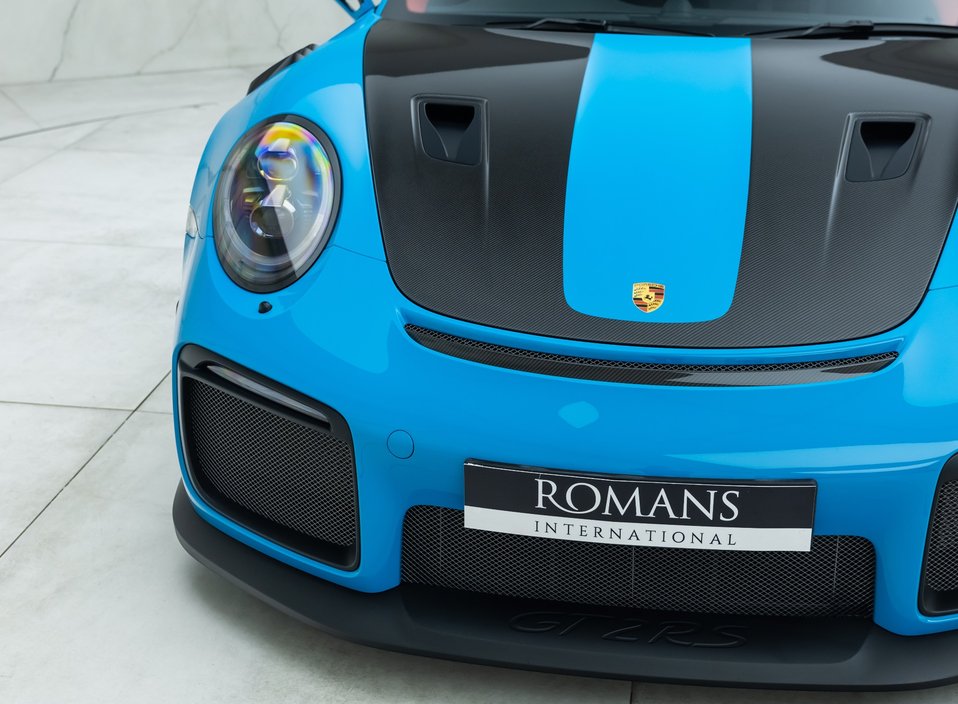 Used Porsche 911 GT2 RS Weissach (991) for sale | Miami Blue