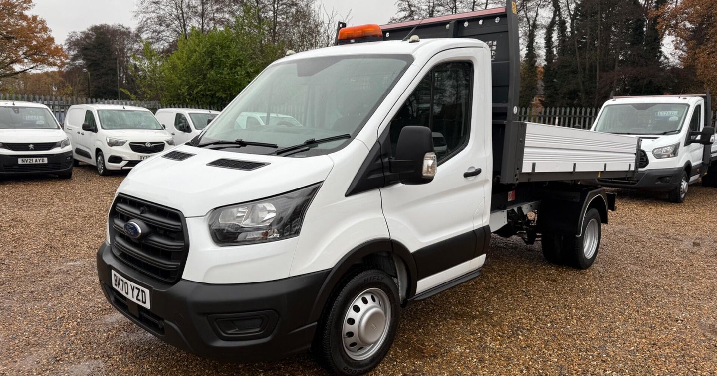 Used 2020 Ford Transit 350 SINGLE CAB TIPPER 2.0 TDCI ECO BLUE *EURO 6 ...