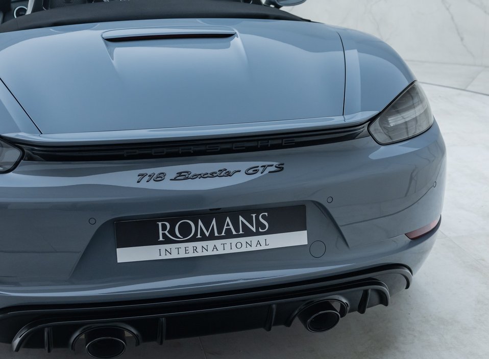 Used Porsche 718 BOXSTER GTS PDK for sale | Arctic Grey