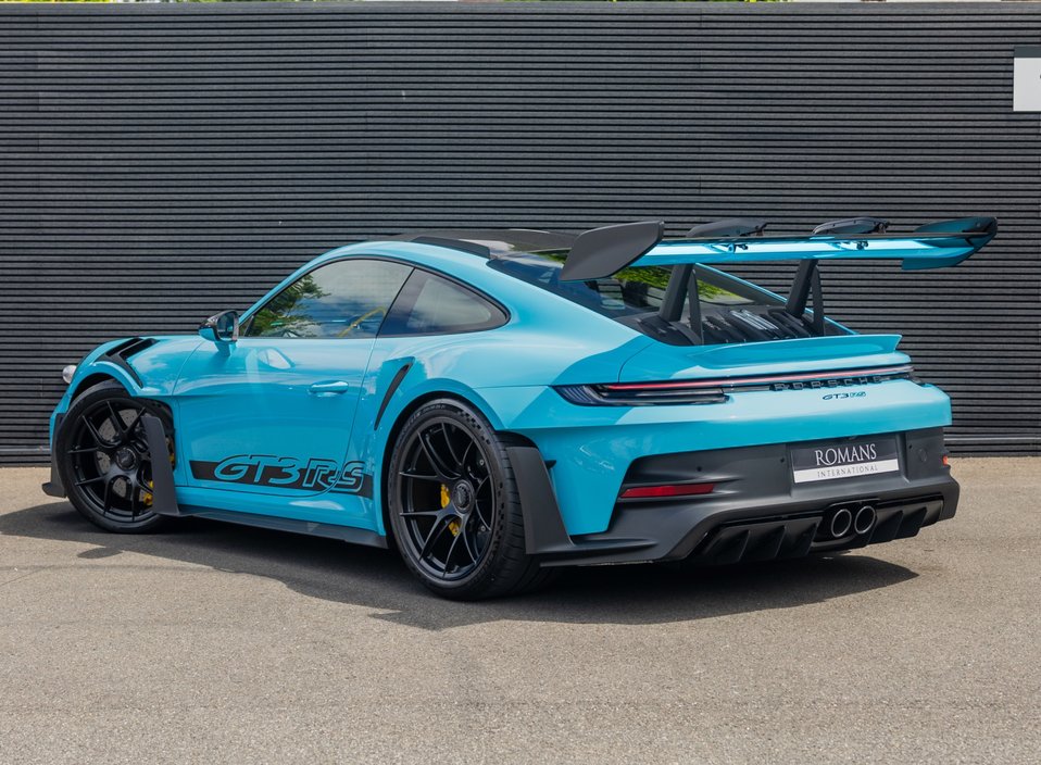 Used Porsche 911 GT3 RS (992) for sale | PTS Olympic Blue