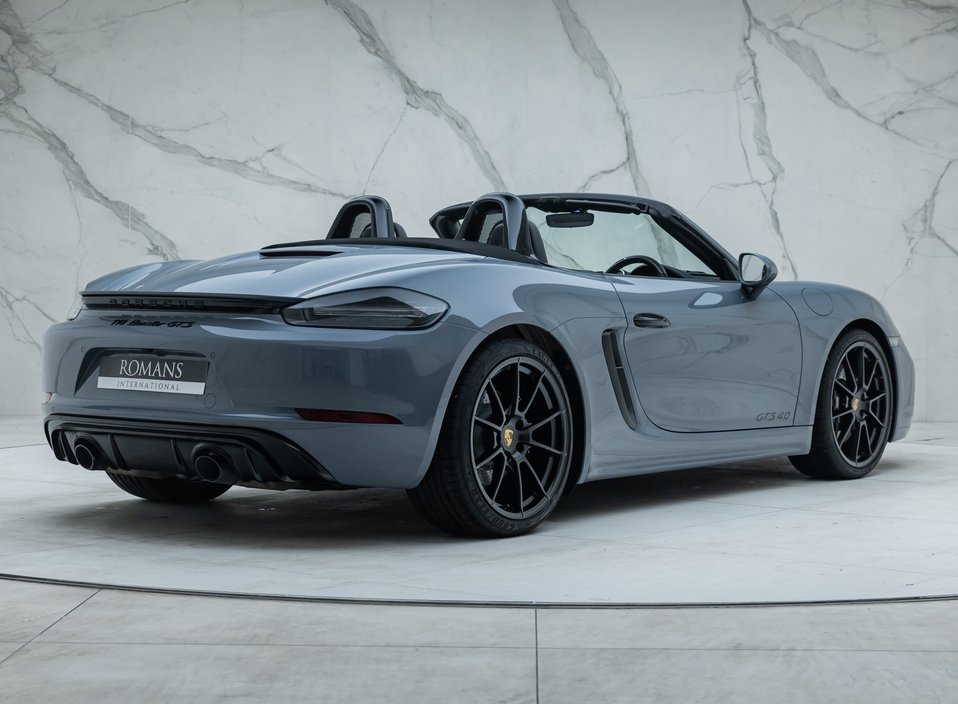 Used Porsche 718 BOXSTER GTS PDK for sale | Arctic Grey