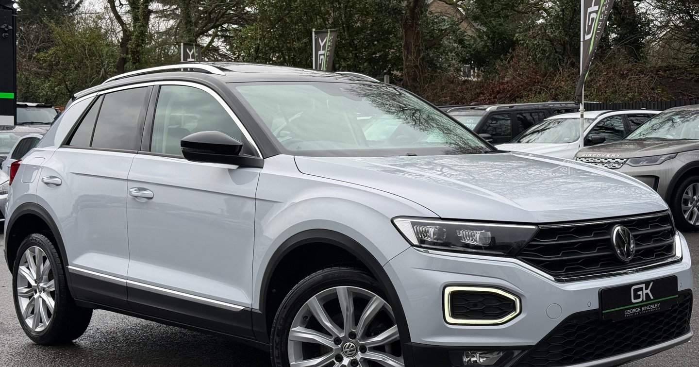 Used 2019 Volkswagen T-Roc SEL TSI EVO DSG -WHITE SILVER -PAN ROOF ...