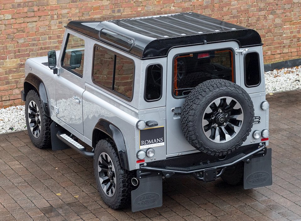 Used Land Rover Defender 90 Works V8 70th Edition for sale | Indus Silver