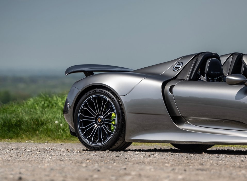 Used Porsche 918 Spyder for sale | Liquid Metal Silver