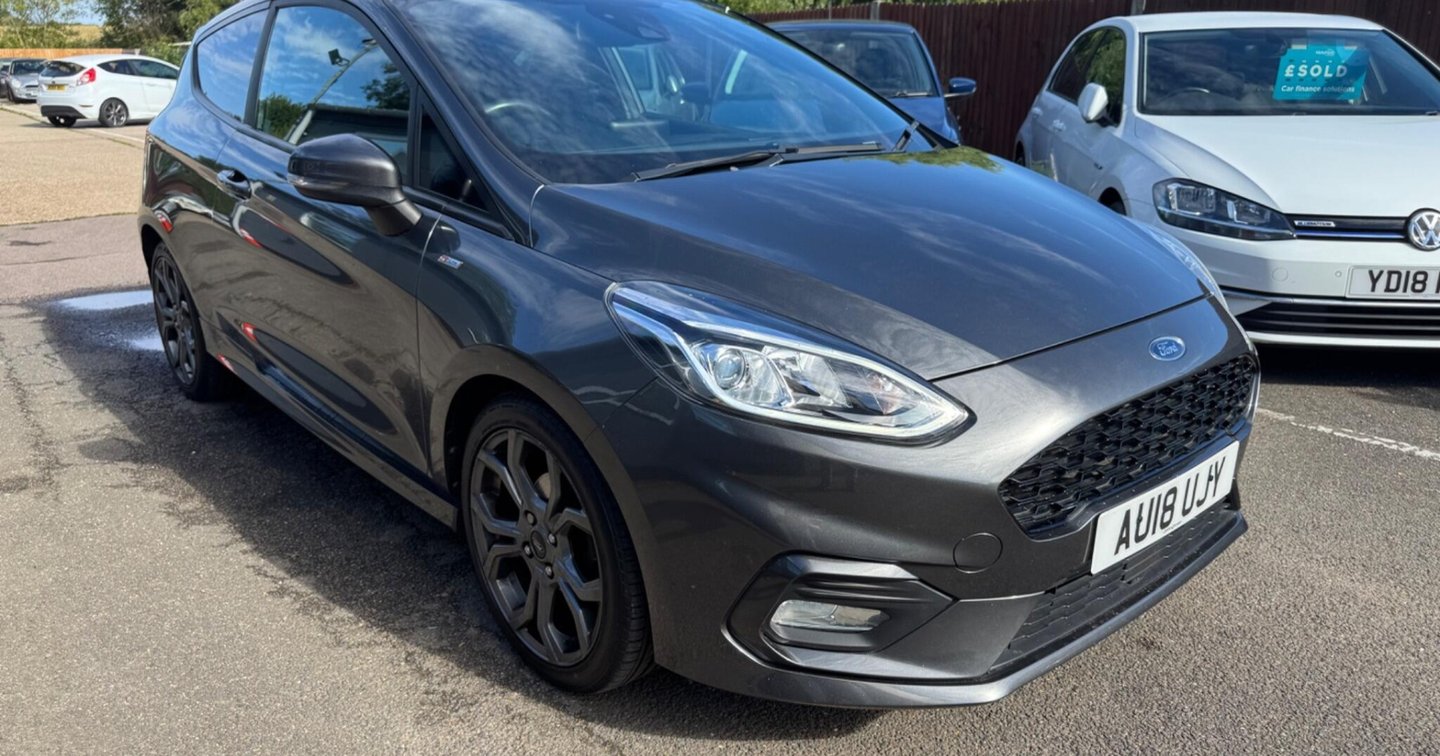 Used 2018 Ford Fiesta 1.0T EcoBoost ST-Line Hatchback 3dr Petrol Manual ...
