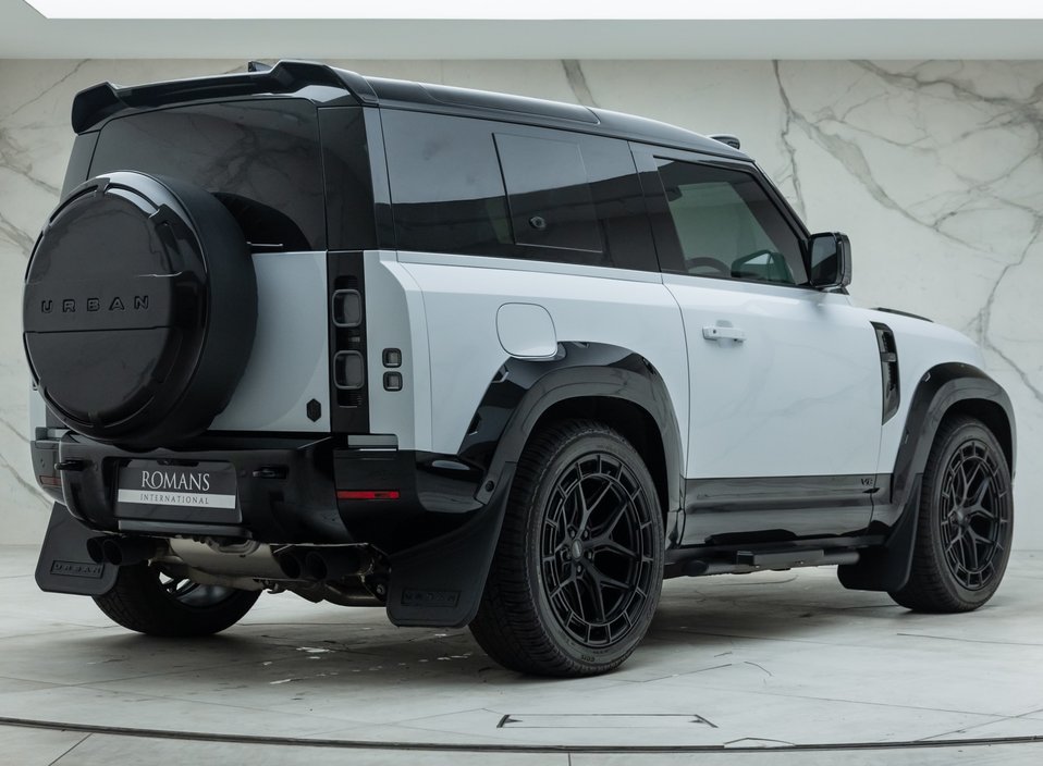 Used Land Rover Defender 90 V8 P525 URBAN for sale | Yulong White