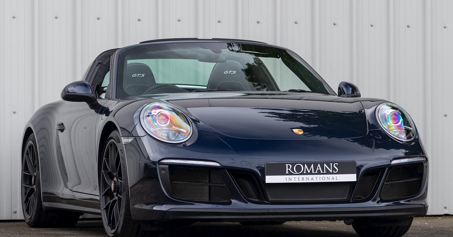 Used Porsche 911 Targa 4 GTS (991.2) for sale | Night Blue Metallic