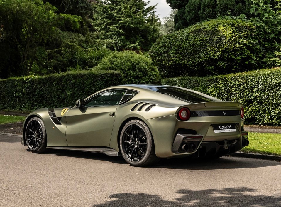 Used Ferrari F12 TDF 'Il Mostro' for sale | Verde Masoni Matte