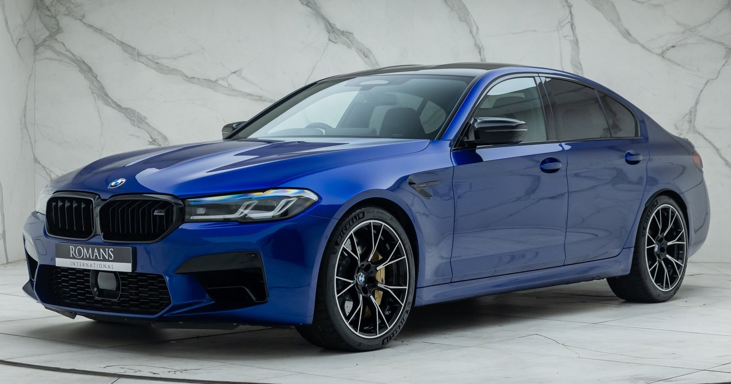 Used BMW M5 COMPETITION for sale | Marina Bay Blue Metallic