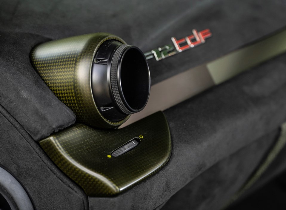 Used Ferrari F12 TDF 'Il Mostro' for sale | Verde Masoni Matte