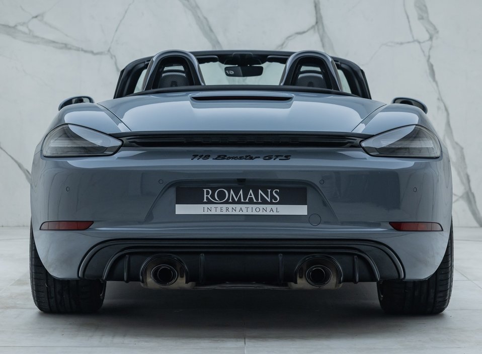 Used Porsche 718 BOXSTER GTS PDK for sale | Arctic Grey