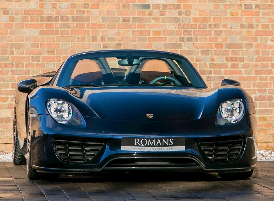 Used Porsche 918 Spyder Weissach for sale | Midnight Blue