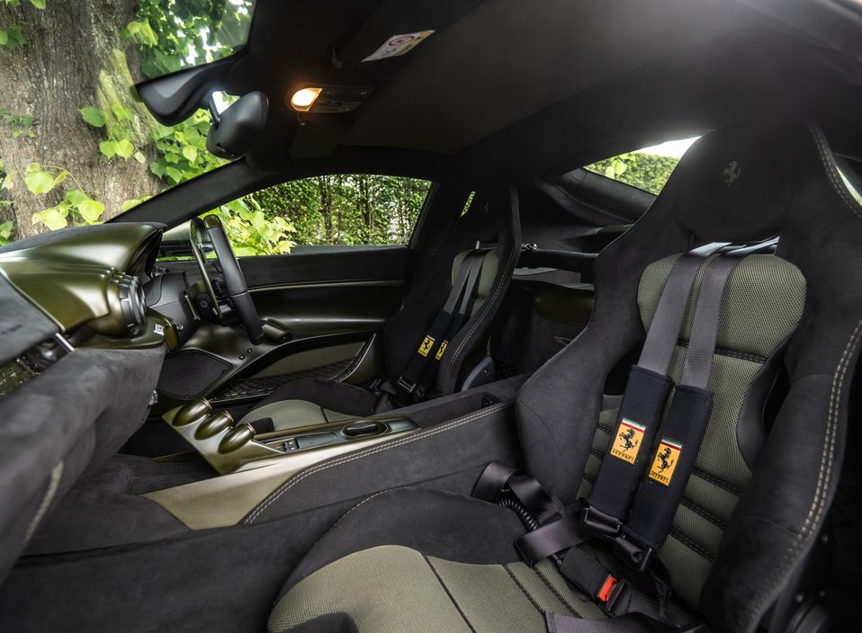 Used Ferrari F12 TDF 'Il Mostro' for sale | Verde Masoni Matte