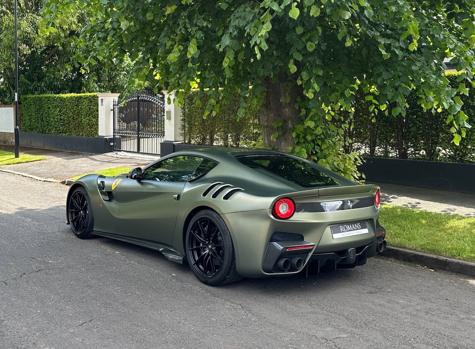 Used Ferrari F12 TDF 'Il Mostro' for sale | Verde Masoni Matte