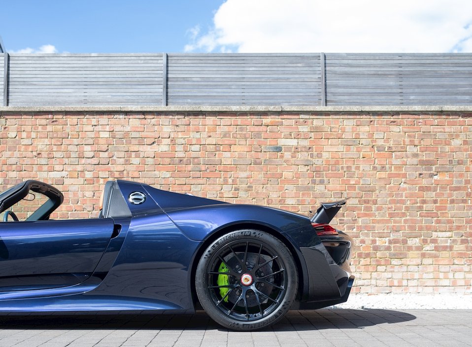 Used Porsche 918 Spyder Weissach for sale | Midnight Blue