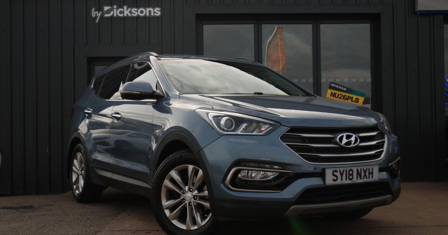 Used 2018 Hyundai SANTA FE 2.2 CRDi Blue Drive Premium SUV 5dr Diesel ...