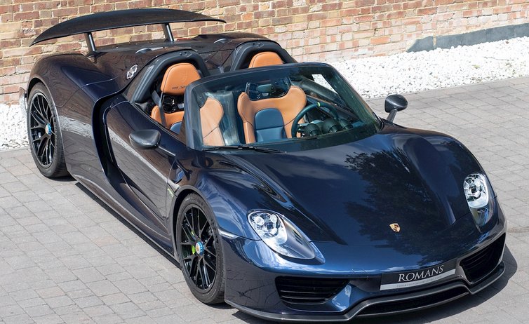 Used Porsche 918 Spyder Weissach for sale | Midnight Blue