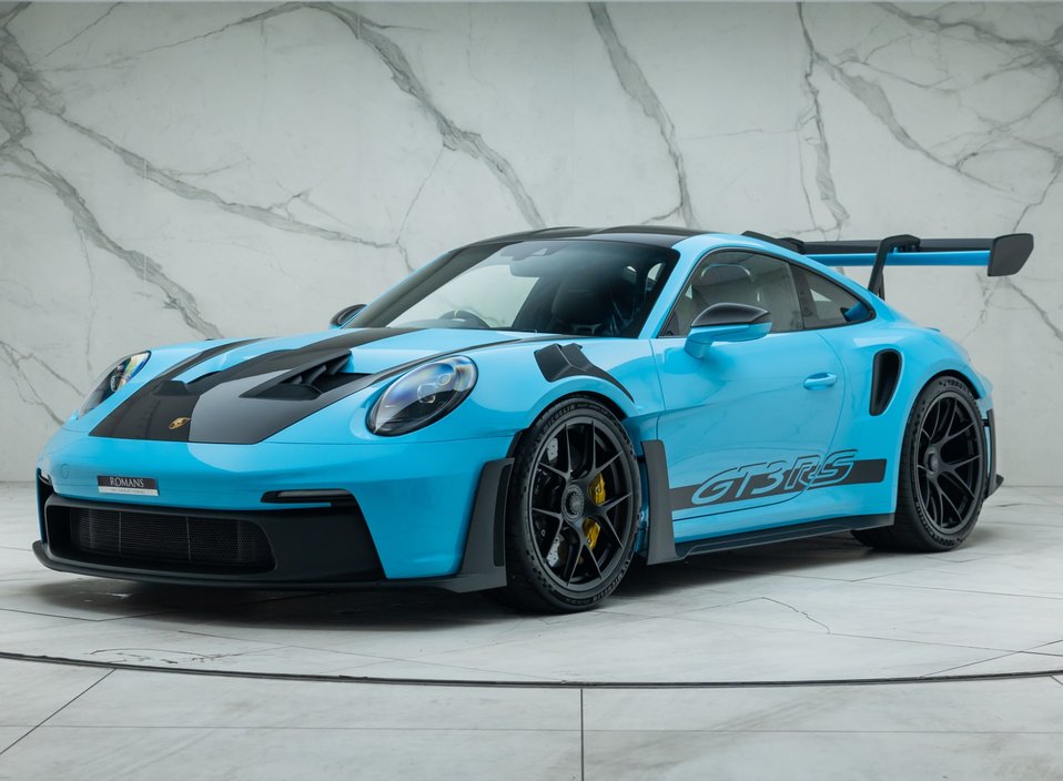 Used Porsche 911 GT3 RS (992) for sale | PTS Olympic Blue