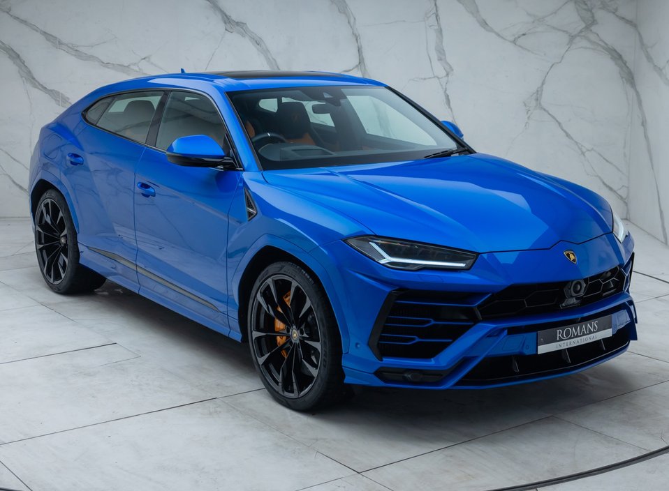 Used Lamborghini Urus for sale | Blu Eleos Metallic