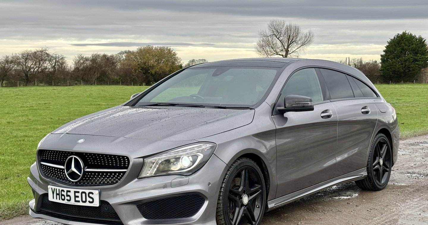 Used 2015 Mercedes-Benz CLA Class CLA220 CDI AMG SPORT ESTATE Panoramic ...
