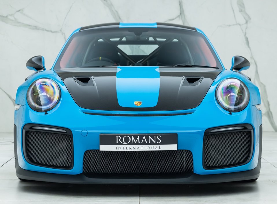 Used Porsche 911 GT2 RS Weissach (991) for sale | Miami Blue