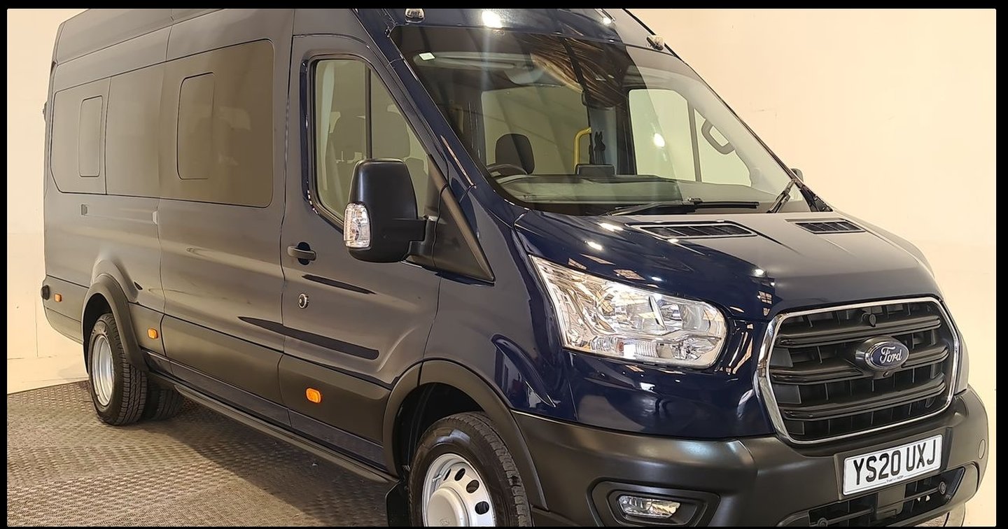 Used 2020 Ford Transit 2.0 460 ECOBLUE TREND L4 H3 RWD DRW 170 BHP XLWB ...