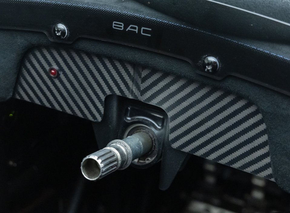 Used Bac Mono for sale | Blue Tinted Carbon & Pearlescent White