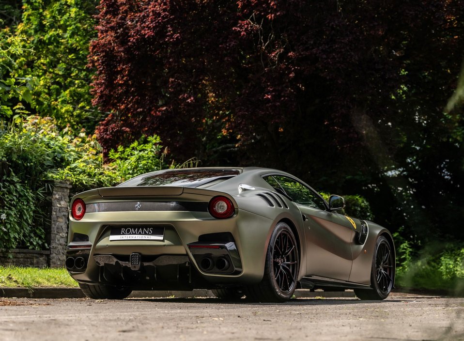 Used Ferrari F12 TDF 'Il Mostro' for sale | Verde Masoni Matte