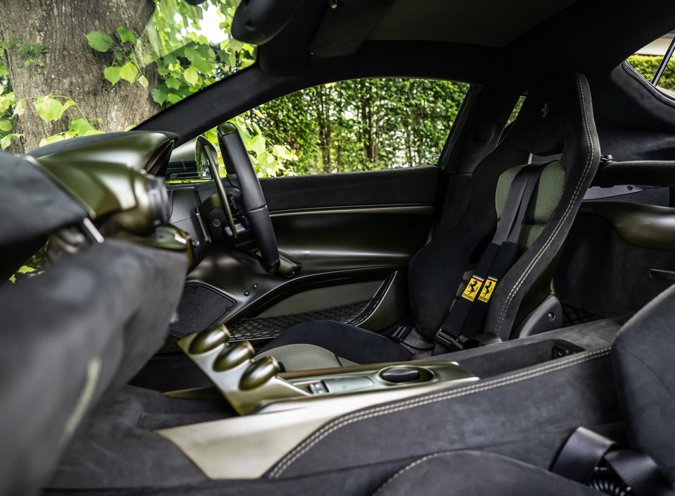 Used Ferrari F12 TDF 'Il Mostro' for sale | Verde Masoni Matte