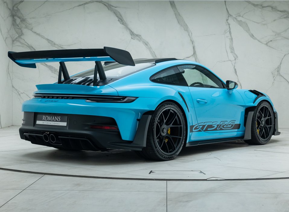 Used Porsche 911 GT3 RS (992) for sale | PTS Olympic Blue