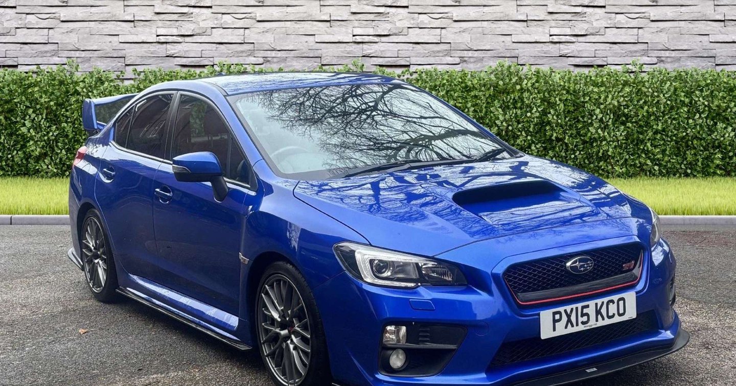 Used 2015 Subaru WRX Sti 2.5 WRX STi Type UK Symmetrical AWD 4WD 4dr ...