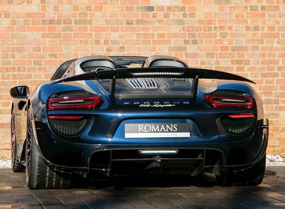 Used Porsche 918 Spyder Weissach for sale | Midnight Blue