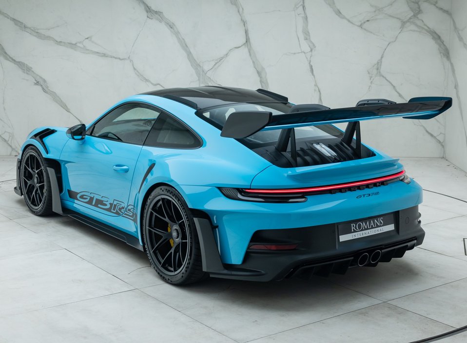 Used Porsche 911 GT3 RS (992) for sale | PTS Olympic Blue