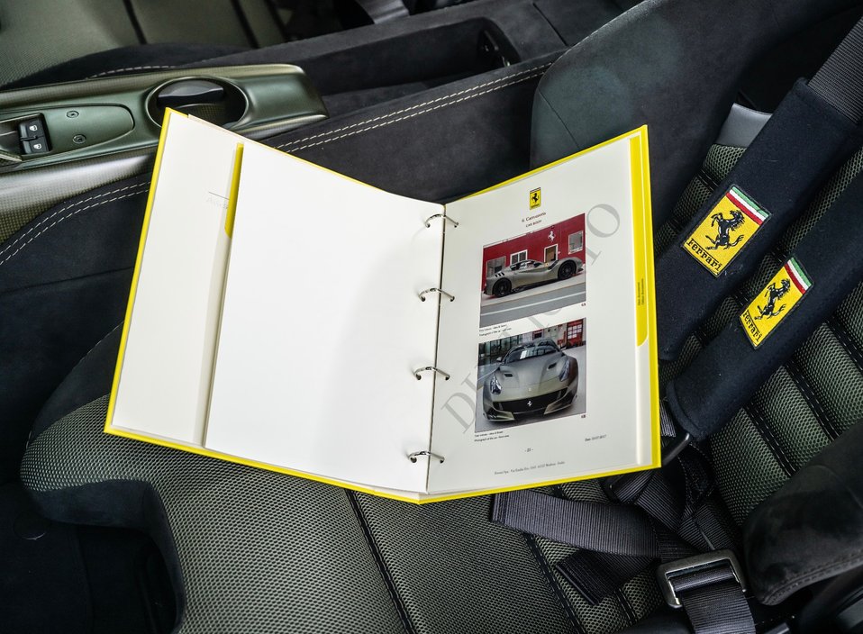 Used Ferrari F12 TDF 'Il Mostro' for sale | Verde Masoni Matte