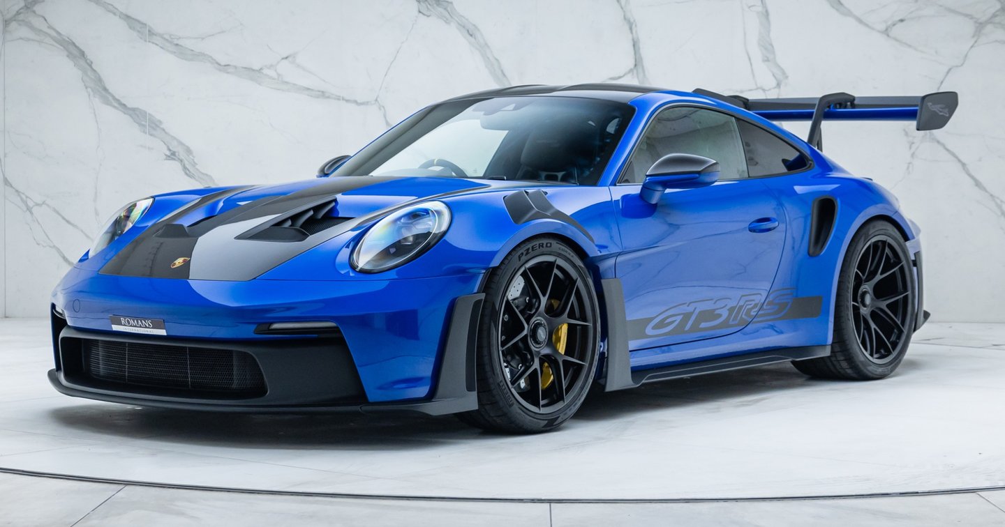 Used Porsche 911 GT3 RS (992) for sale | PTS Nogaro Blue