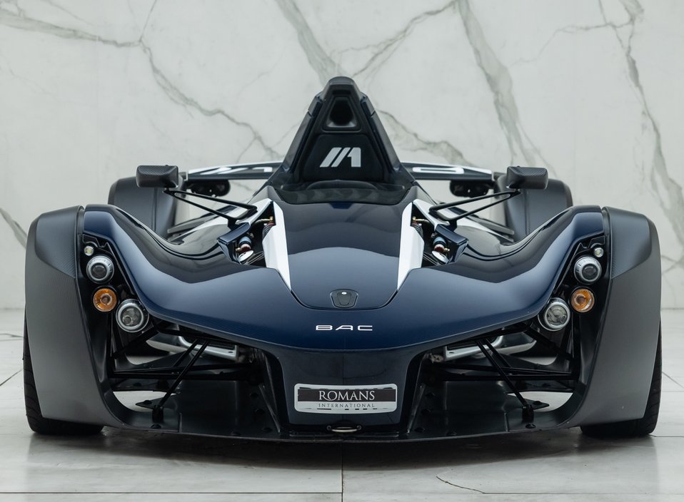 Used Bac Mono for sale | Blue Tinted Carbon & Pearlescent White