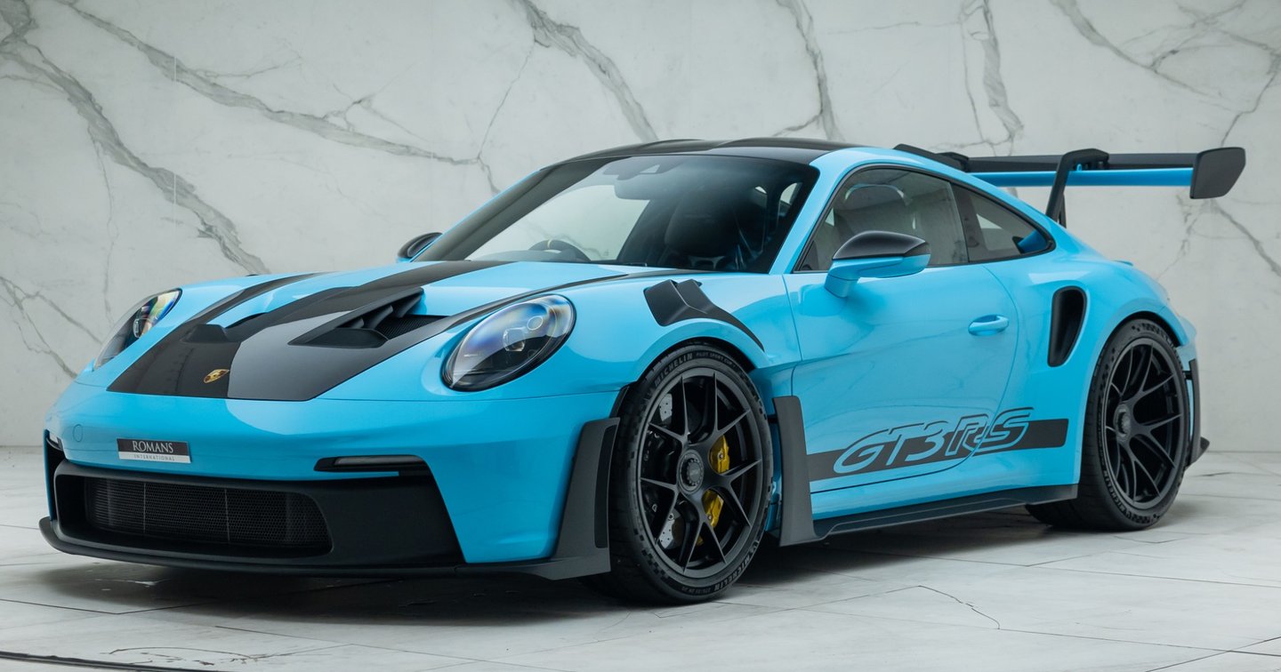 Used Porsche 911 GT3 RS (992) for sale | PTS Olympic Blue