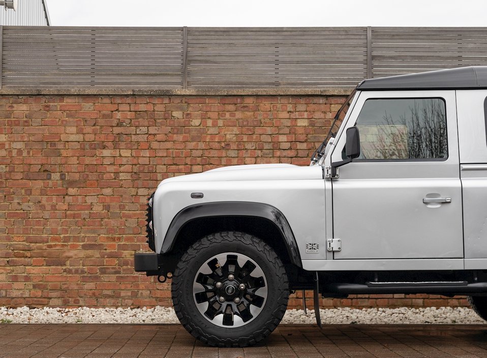 Used Land Rover Defender 90 Works V8 70th Edition for sale | Indus Silver