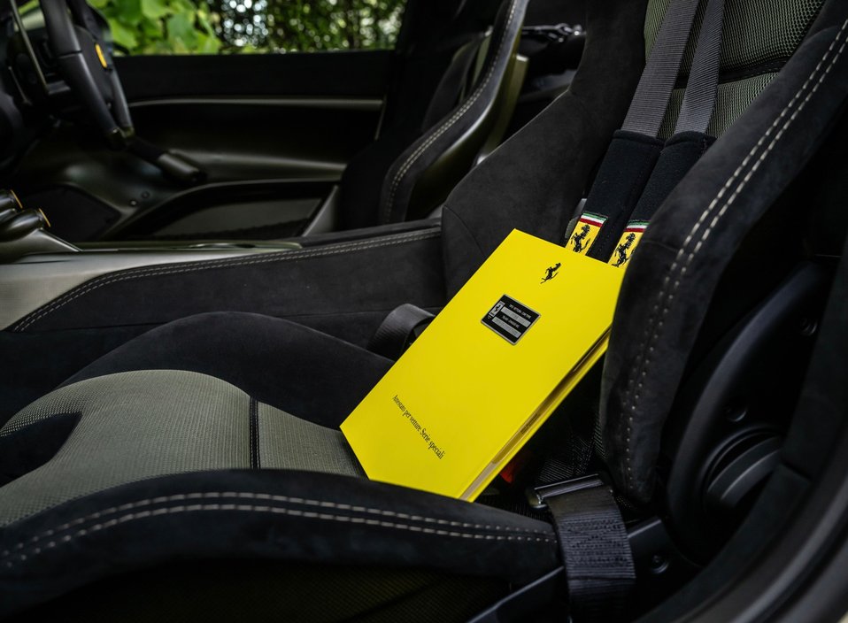 Used Ferrari F12 TDF 'Il Mostro' for sale | Verde Masoni Matte